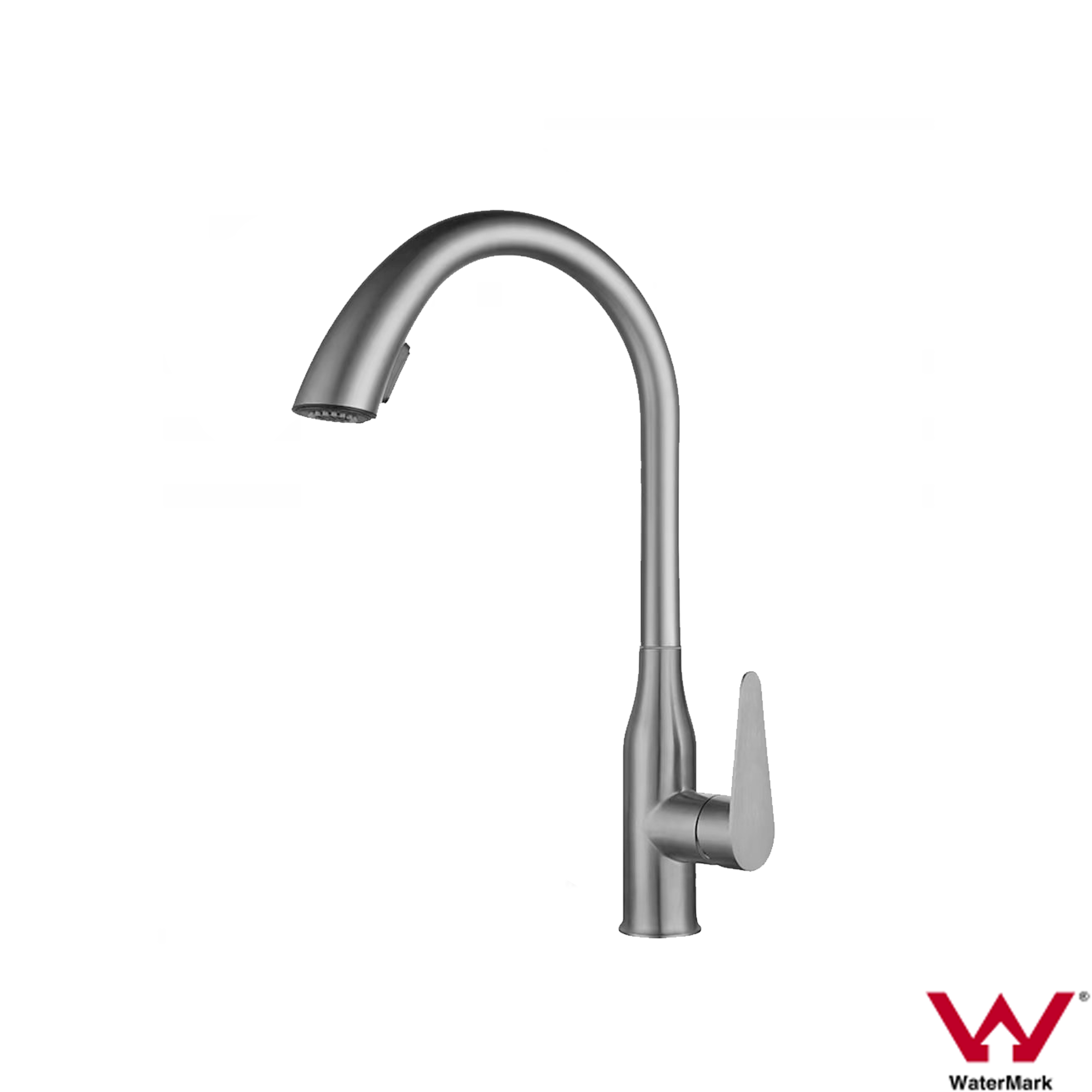 GH22-5G Pull Out Kitchen Mixer Gunmetal Grey - Green Home Bathroom