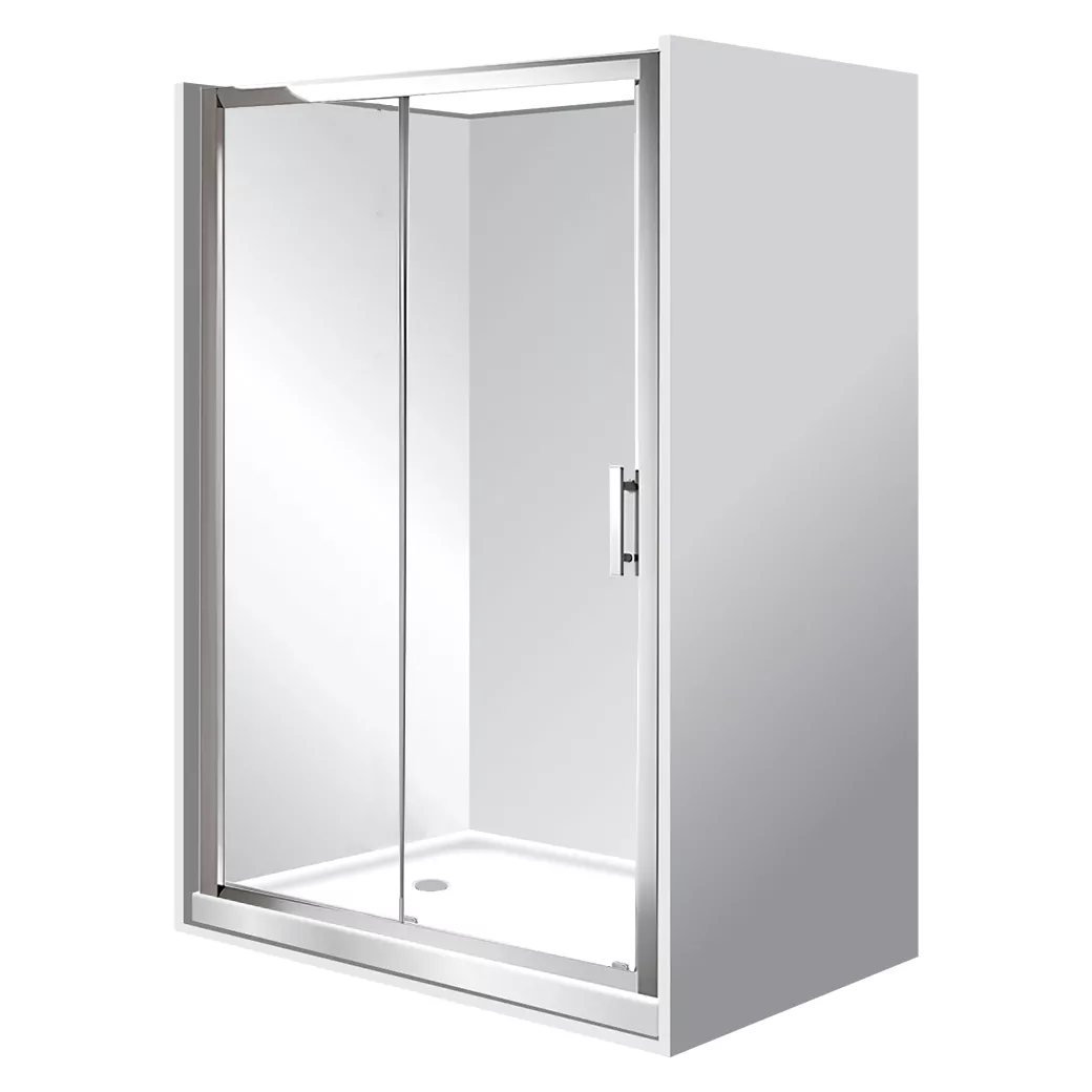750x1100x750 Alcove Sliding Door Shower Box - Green Home Bathroom