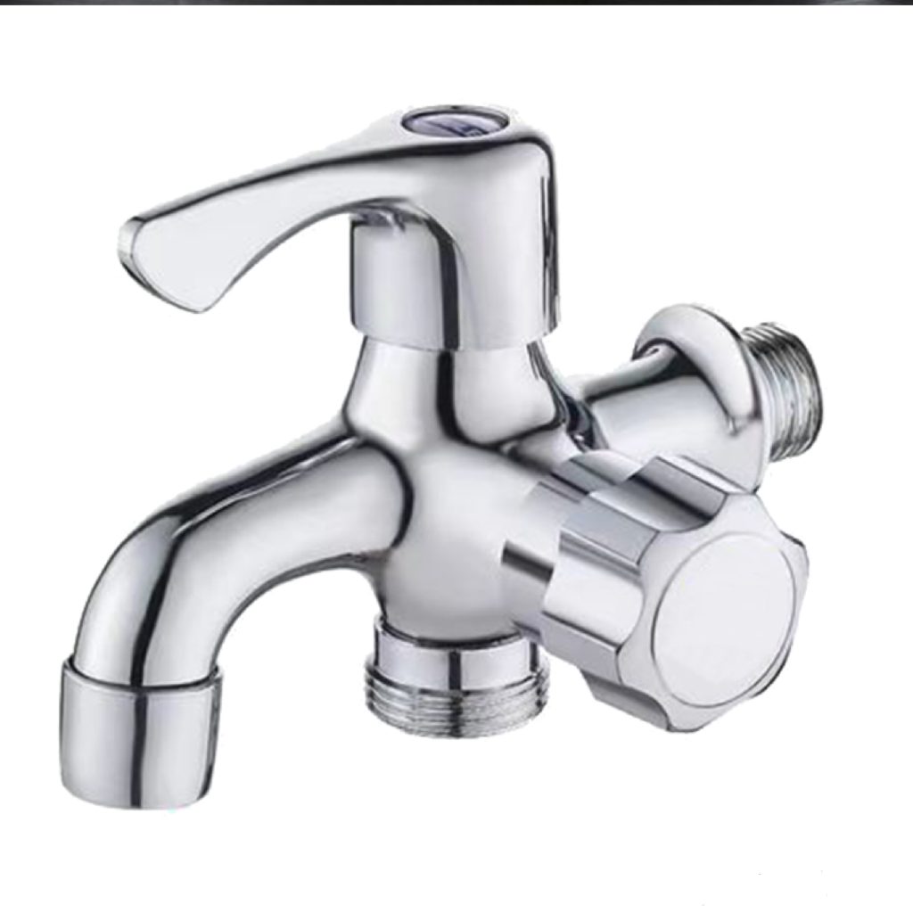 Two Way Washing Machine Tap - Green Home Bathroom